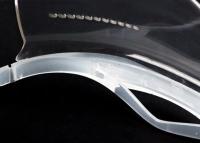 China Skin Friendly Anti Saliva Acrylic Plastic Clear Mouth Shield for sale