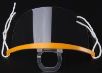 China Anti Splatter Plastic Chin Face Shield Visor Guard For Mouth Against Virus Bacteria for sale