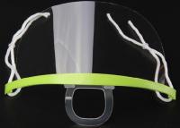 China Fashion High Impact Plastic Chin Rest Face Shield Against Saliva Protective for sale