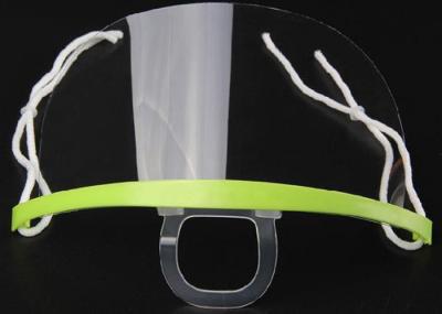 China Fashion High Impact Plastic Chin Rest Face Shield Against Saliva Protective for sale