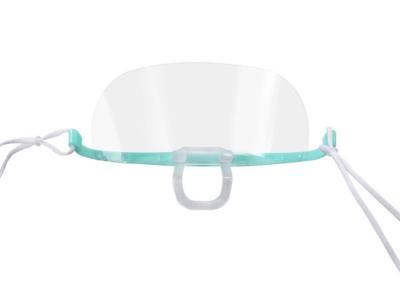 China Transparent Plastic Anti Fog Mouth Shield for sale