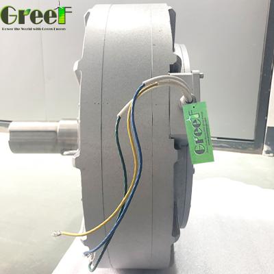 China Coreless Axial Flux Permanent Magnet Generator 1kw 2kw For Vertical Wind Turbine for sale