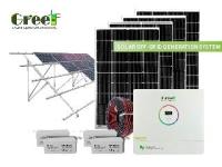 China 5kw Off Grid Solar System with 550W Solar Panels and MPPT Charge Inverter for sale