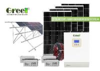 China 10kw Off Grid Solar System with 550W Solar Panels and MPPT Charge Inverter for sale