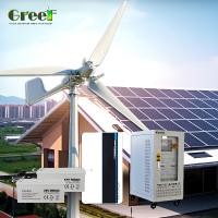 China 24 Hours Lithium Ion Off Grid Solar System Monocrystalline Silicon Panels MPPT/PWM Controller 48VDC for sale