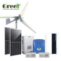 China 50Hz/60Hz Output Frequency Off Grid Solar System With Lithium Ion Battery Type for sale