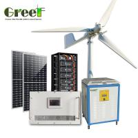 China 50Hz/60Hz Output Frequency Off Grid Solar System With Lithium Ion Battery Type for sale