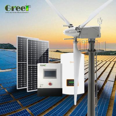 China Monitoring System With RS485 Communication Port 10kw Solar Energy System For Home for sale