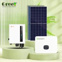 China Monocrystalline Silicon Green Energy / One Grid Solar Panel with Grid Tie Technology and LCD Display for sale