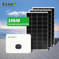 China Grid Tied Solar Systems With Net Metering Capability And LCD Monitoring for sale