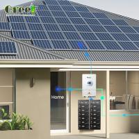 China 110/220V Output Voltage Hybrid Solar System with Pure Sine Wave Inverter and LCD Display for sale