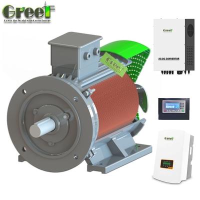 China Radial Flux Permanent Magnet Alternator Wind Power Generator for sale