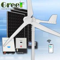 China Home Low Speed Off Grid On Grid Pitch Wind Turbine Generator Wind Mill Fan 10KW for sale