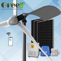 China Household Rooftop Horizontal Axis Wind Turbine 1KW 5KW To Generate Electricity for sale