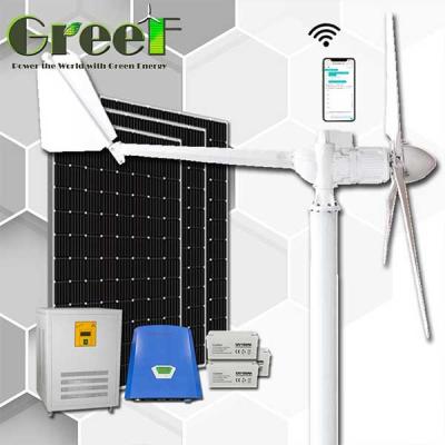 China 10KW On Off Grid Energy Wind Turbine Generator Wind Mill Fan For Home for sale