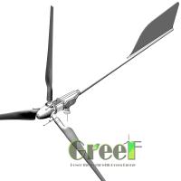 China Smart Pitch Control Wind Turbine Generator Active Yawing 10kw for sale