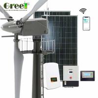 China Residential Grid Tie Pitch Control Horizontal Wind Turbine 30kw For Home Electricity for sale