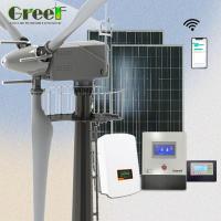 China Pitch Control Grid Tie Inverter Solar Hybrid Wind Turbine Easy Installation 30KW for sale