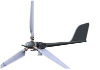 China Windmill Energy Solar Hybrid Grid Tie Pitch Horizontal Wind Turbine 20KW For Home for sale