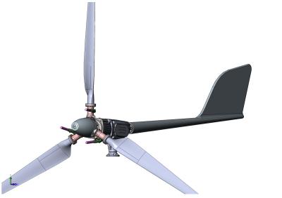 China Windmill Energy Solar Hybrid Grid Tie Pitch Horizontal Wind Turbine 20KW For Home for sale
