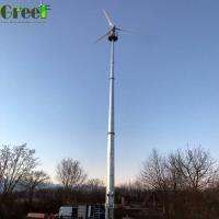China Windmill Energy Solar Hybrid Grid Tie Pitch Horizontal Wind Turbine 20KW For Home for sale