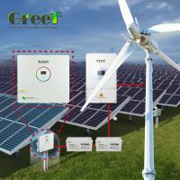 China 5.6M Blades Rotor Diameter Pitch Control Wind Turbine for DC400V/DC240V Rated Working Voltage for sale