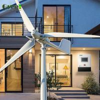 China 5.6M Blades Rotor Diameter Pitch Control Wind Turbine for DC400V/DC240V Rated Working Voltage for sale