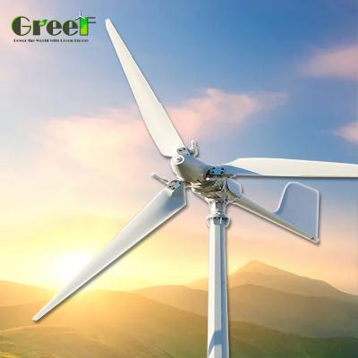 China 5.6M Blades Pitch Control Wind Turbine With Three Phase Permanent AC Magnet Generator for sale