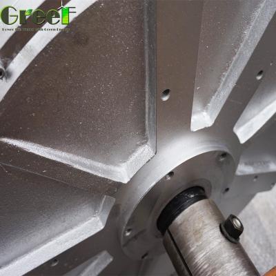 China Steam Turbine Coreless Permanent Magnet Generator Start Torque 0.03 N/M Rated Speed 100RPM-600RPM Frequency 50/60Hz for sale