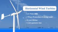 China Horizontal Wind Power Generator 3m/s Start Wind Speed And 5-30kW Rated Power For Industrial Energy Production for sale