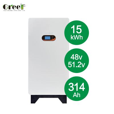 China 15kWh Solar Energy Storage 314Ah Lithium Battery 150A Maximum Continuous Charging Current for sale