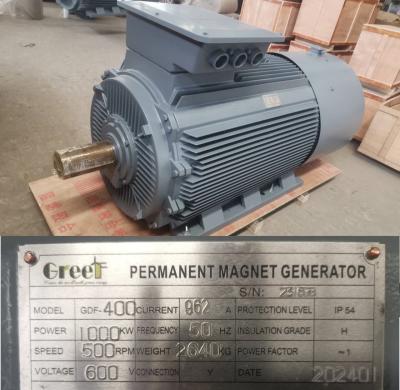China 3 Phase 220V 380V LOW SPEED PM Generator for Wind Turbine 50KW 200KW for sale