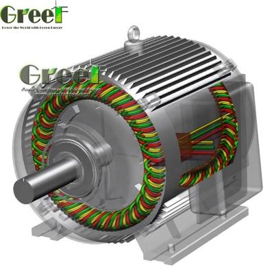 China Brushless DC Permanent Magnet Motor with 0-3000 RPM Speed Range IP54 Classification and Flange Mount for Industrial Applications for sale