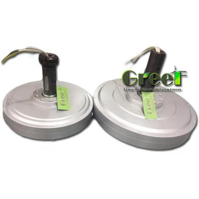 China High Efficiency (>92%) Coreless Permanent Magnet Generator with Low Start Torque (<0.03N/M) and Axial Flux Design for sale