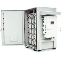 China Outdoor Battery Cabinet with 64.3 kWh to 241 kWh Capacity Featuring 48V Lithium Battery and 3.2V 314Ah Cell for Industrial Applications for sale