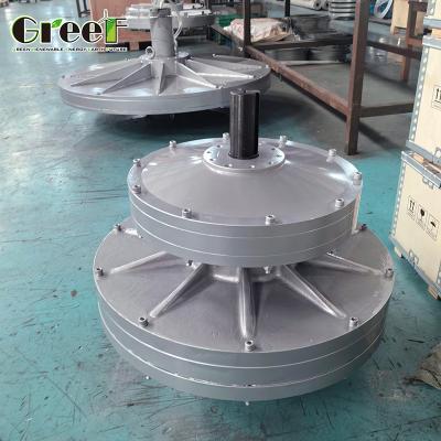 China Low Start Torque High Efficiency Maintenance-Free Coreless Permanent Magnet Generator with Axial Flux Design for sale