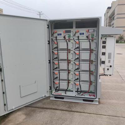 China Outdoor Battery Cabinet with Industrial Air Cooling IP54 Protection and Modular Scalability for Energy Storage for sale