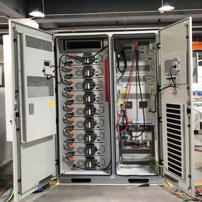 China Battery Outdoor Cabinet with 204-768 Volt System Rated Voltage and 64-241 Kilowatt Hour Electric Energy Featuring IP54 Protection Level for sale