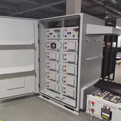 China Outdoor Battery Cabinet with 204-768 Volt Energy Storage Lithium Battery Featuring 16S1P Combination and Industrial Air Cooling for sale