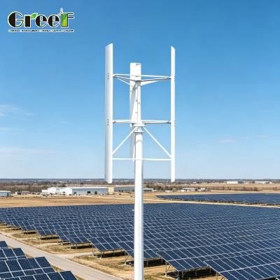 China Coreless Disc Motor Vertical Axis Wind Turbine with Cut-in Wind Speed 2 M/s and Survival Wind Speed 45m/s for sale