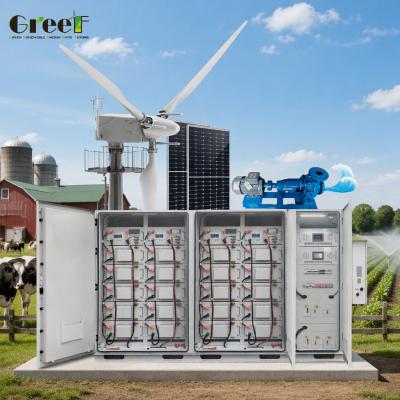 China 100-3000kW Hybrid Solar System with Wind Tracker Controller and 98.3% Inverter Efficiency for Wind Solar Hybrid System for sale