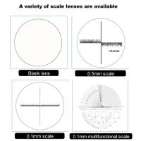 China Rechargeable 10X Magnification UV Anti-counterfeiting Magnifying Glass with LED Light and Scale Lens for sale