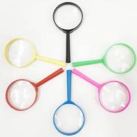 China Plastic Toy Magnifier Wholesale Cost-Effective Colorful Acrylic Magnifying Glass for Kids for sale