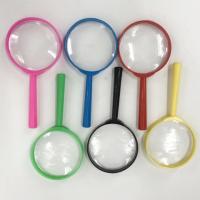 China Plastic Toy Magnifier Wholesale Cost-Effective Colorful Acrylic Magnifying Glass for Kids for sale