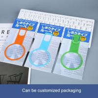 China Custom Card Magnifier BookmarkMagnifier Fresnel Lens 3X Card Magnifying Sheet for Reading for sale