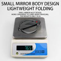 China High Quality Lightweight Portable Handheld Foldable Magnifier  with Acrylic Lens for Reading Small Texts, Jewelry Inspection for sale