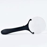 China High Quality Wholesale 2.5X 5X  Illuminated Magnifier, Handheld Desktop square Magnifying Glass with Led Light for Reading for sale
