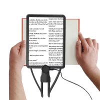 China 3-in-1 Design LED Magnifier with 48 LED Lights and 240mm x 170mm HD Square Lens Magnifying Glass for sale