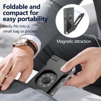 China 500X HD Portable Digital Magnifier with Dual-Light Intelligent Adaptation HD Wide-Angle View and Four-Step Precision Zoom for sale