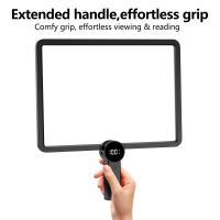 China Horizontal Square LED Magnifier with Stepless Dimming, Battery Display, and Magnetic Detachable Lens for Hands-Free Use for sale